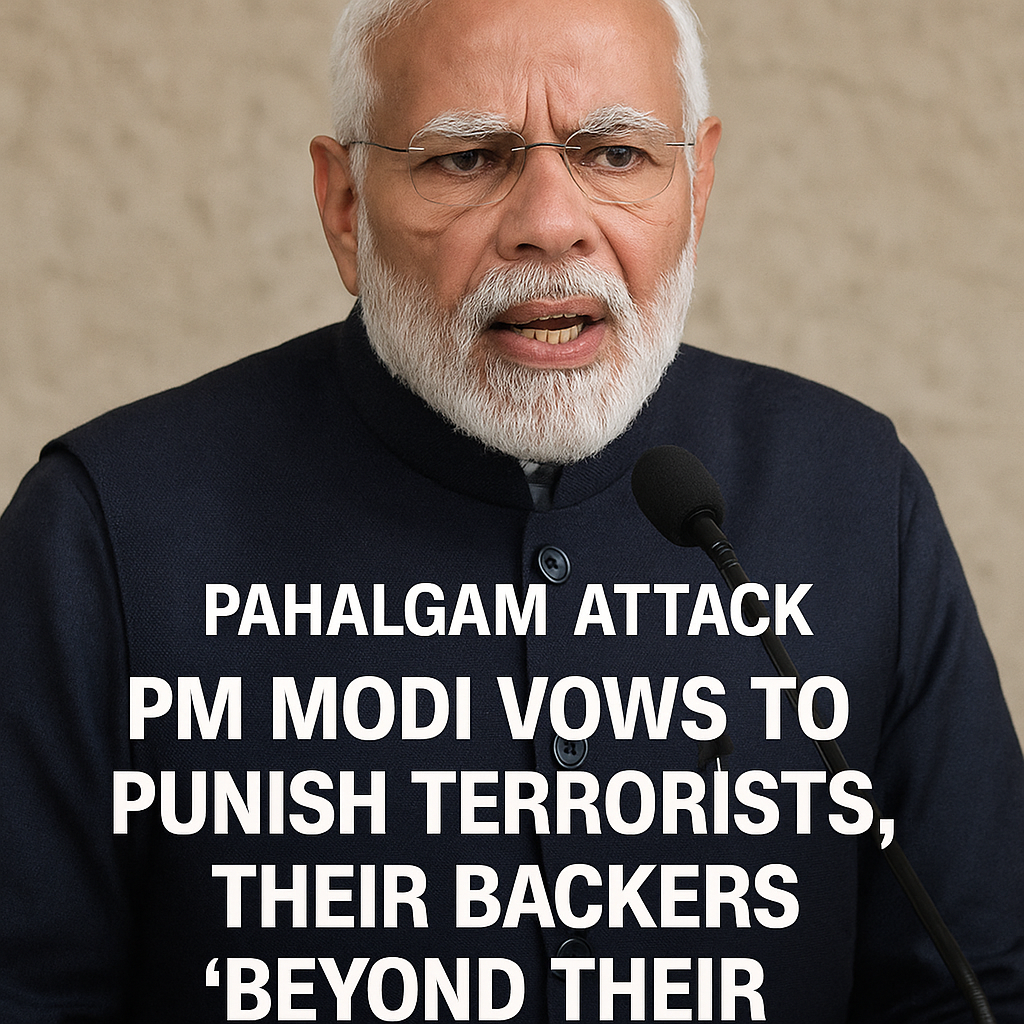 Pahalgam Attack: PM Modi Vows Justice for Victims, Says "We Will Not ...